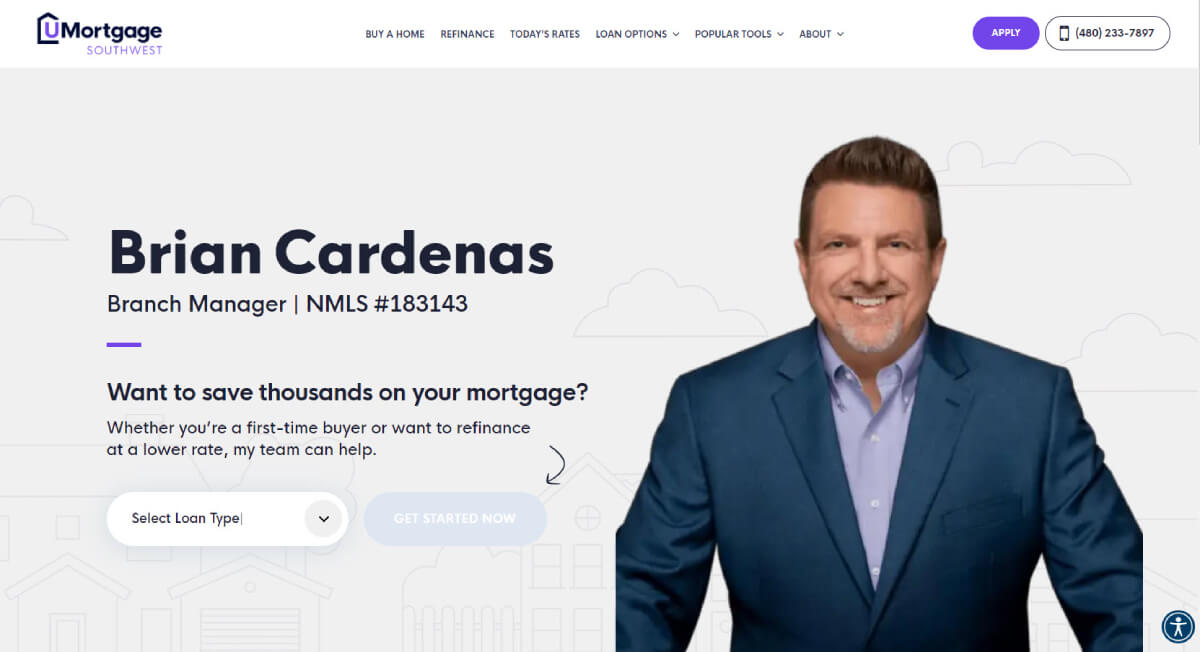 Brian Cardenas Loan Originator | UMortgage